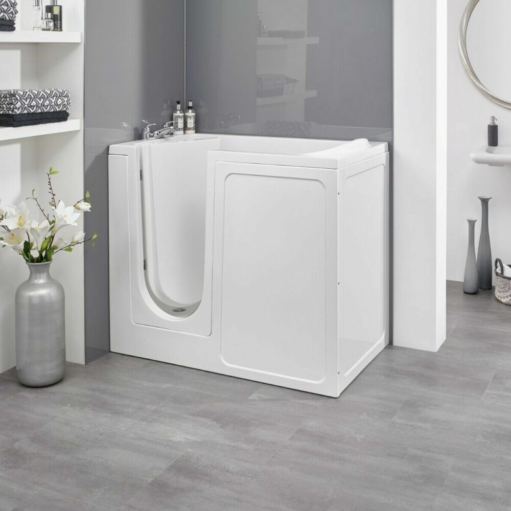 Access Oregon Midi Length Walk-In Bath 1195mm x 715mm - Deep Soak ...