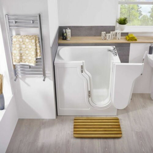 Access Vermont Compact Walk-In Bath 950mm x 660mm - Deep Soak - With ...