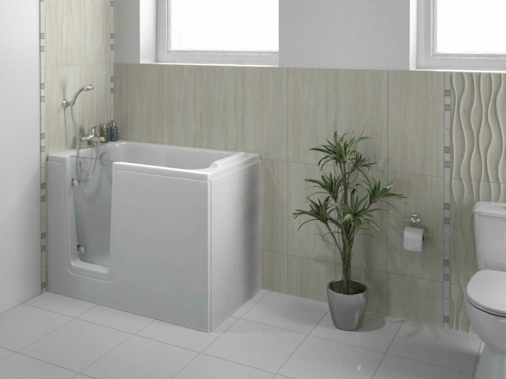 Bathe-Easy Comfort Walk In Easy Access Bath 1210mm x 650mm - Walk-in Baths