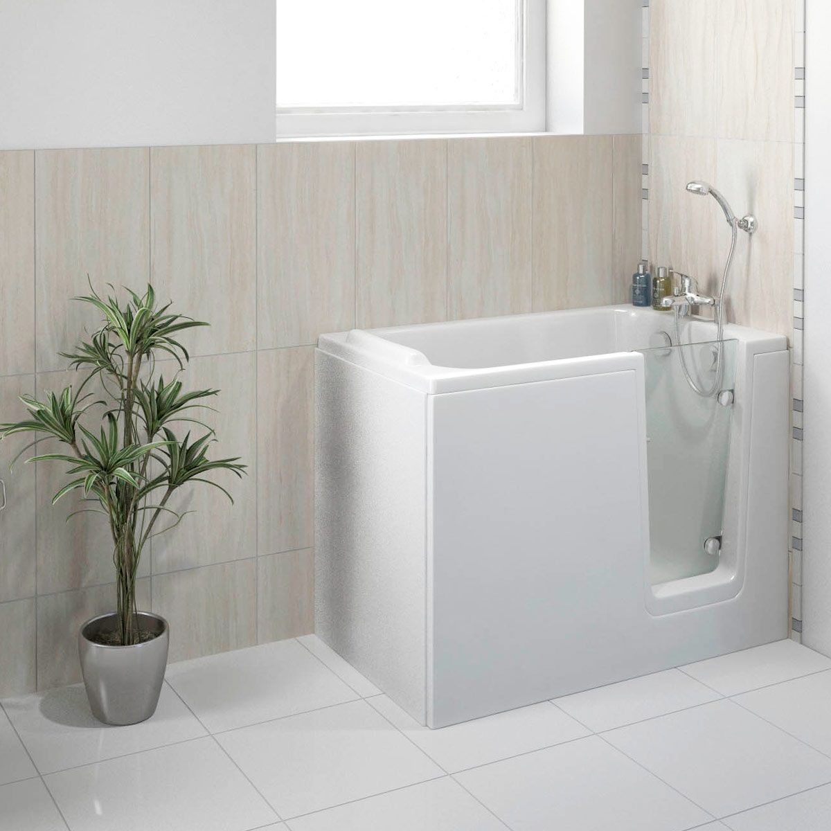 Bathe-Easy Comfort Walk In Easy Access Bath 1210mm x 650mm - Walk-in Baths