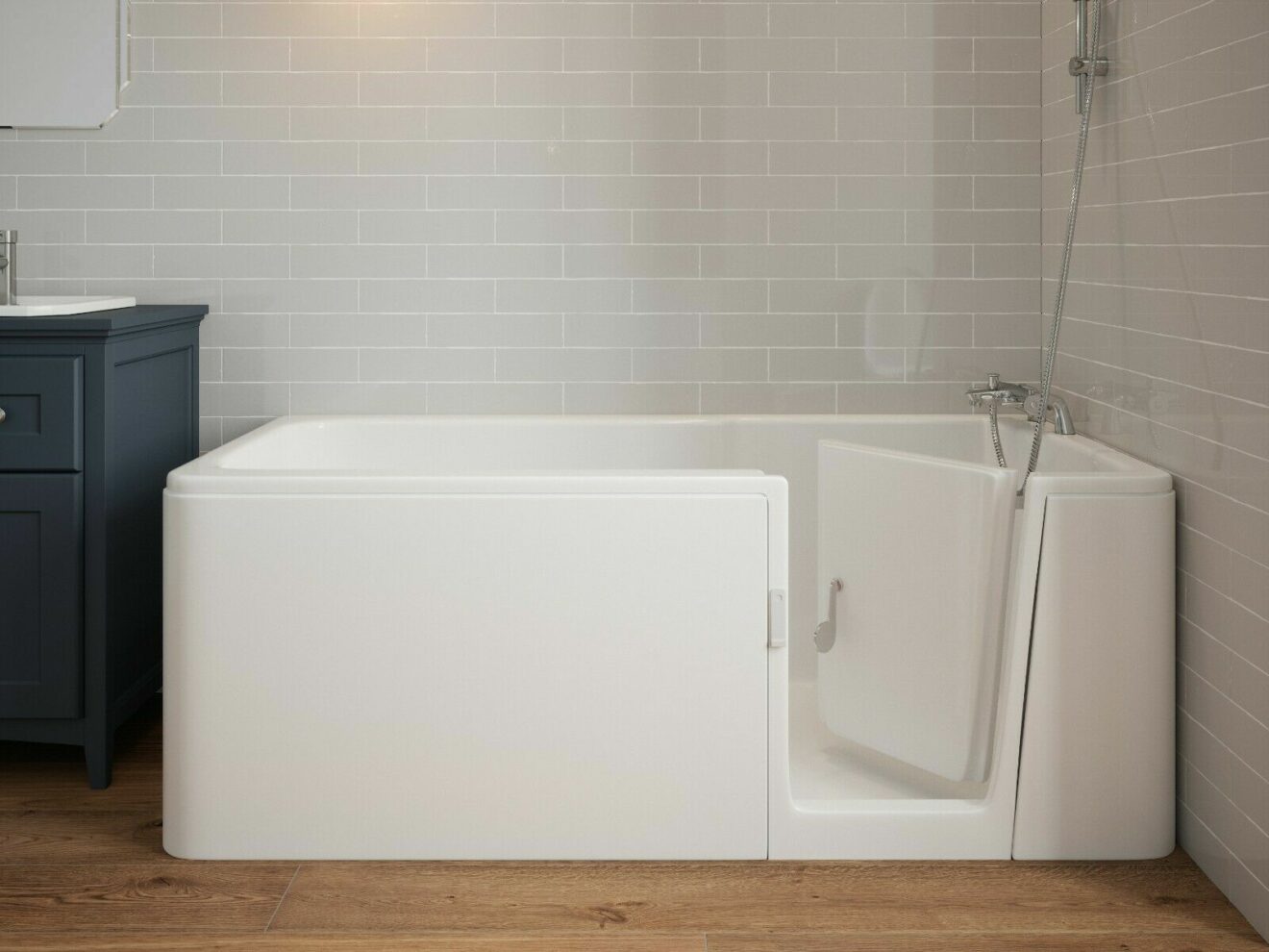British Baths Princess Walk-In Bath with Fixed Seat - Walk-in Baths